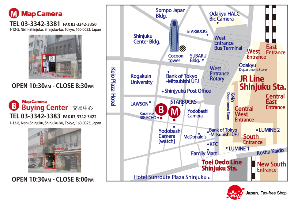 Another kind of experience in Japan — Selling your old camera gears and ...