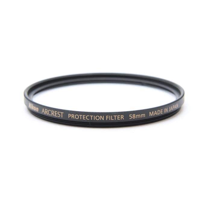 (中古)Nikon (ニコン) ARCREST(アルクレスト) PROTECTION FILTER 58mm AR-PF58（商品ID ...