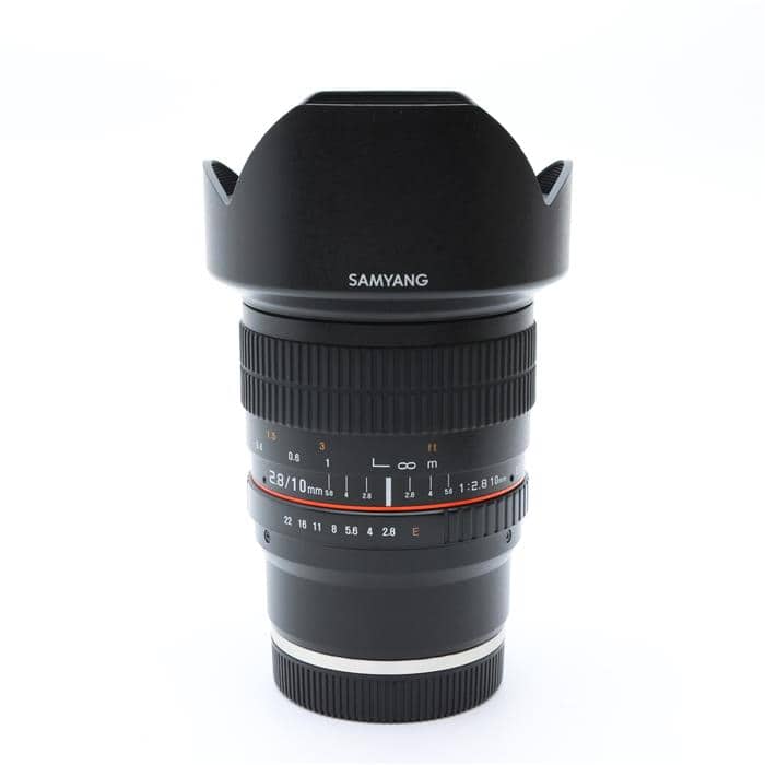 SAMYANG 単焦点広角レンズ 10mm F2.8 ソニー αA用 APS-C用 中古】SAMYANG