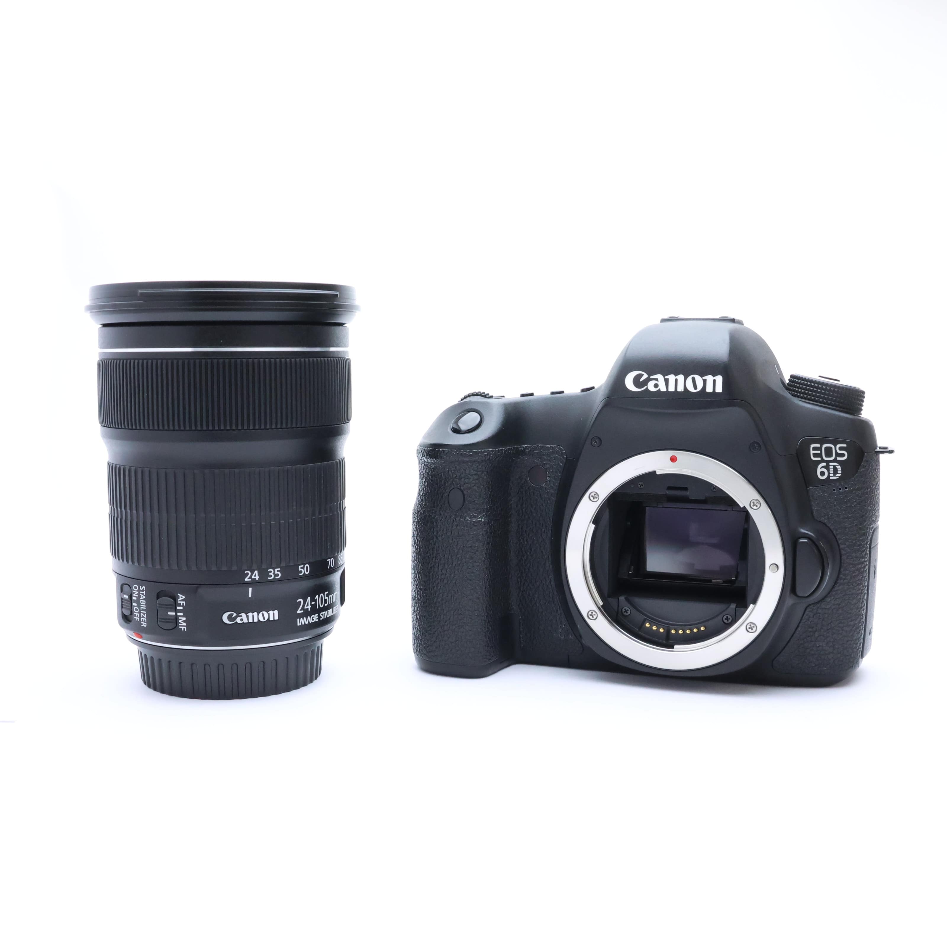 (中古)Canon (キヤノン) EOS 6D EF24-105 IS STM レンズキット（商品ID：3717018385209）詳細ページ ...