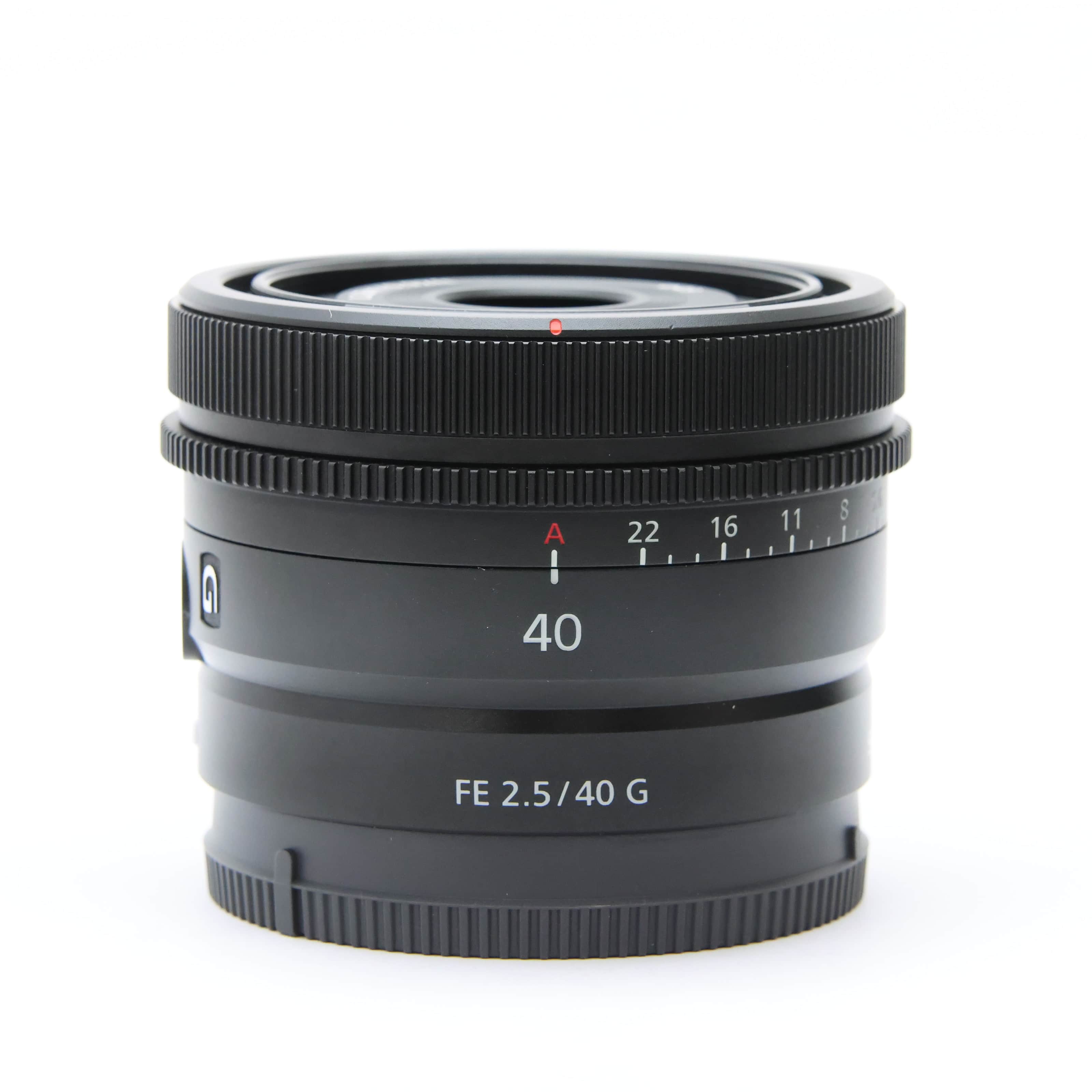 (中古)SONY (ソニー) FE 40mm F2.5G SEL40F25G（商品ID：3717020603261）詳細ページ | デジタルカメラ、ミラーレスカメラ、交換レンズの総合サイト ...
